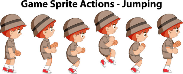 Jump Sprite Vector Images (over 170)