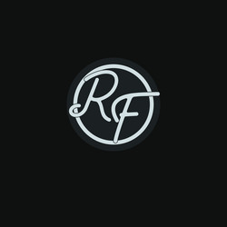Rf Monogram Vector Images (over 2,100)