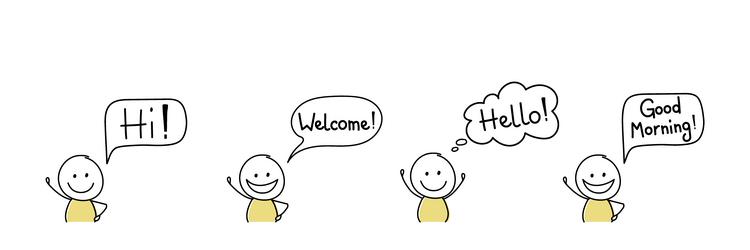 Smiley Hello Vector Images (over 140)