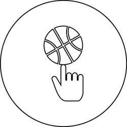 Basketball Spinning Finger Vector Images (over 100)