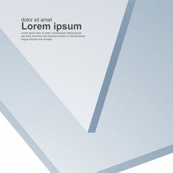 Abstract blue background modern style overlay Vector Image