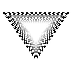 Triangular Checkered Banner