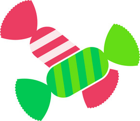 Candy logo design template Royalty Free Vector Image