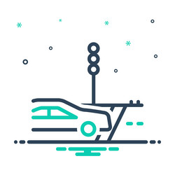 Across Royalty Free Vector Image - VectorStock