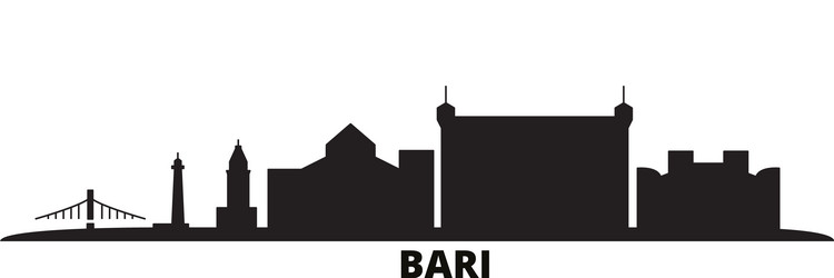 Skyline Bari Italy Vector Images (91)