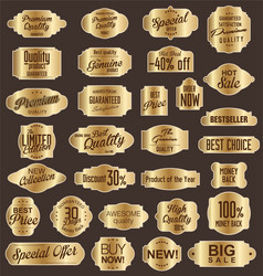 Blank frame and label collection Royalty Free Vector Image