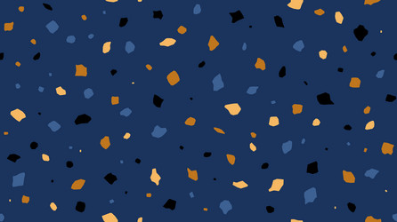 Terrazzo seamless pattern repeating floor texture Vector Image