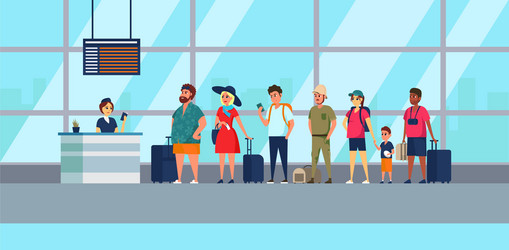 Airport Check in Vector Images (over 8,000)