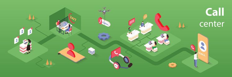 Infographic Call Center Vector Images (over 2,100)