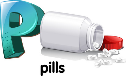 Letter P Flash Cards Vector Images (over 300)