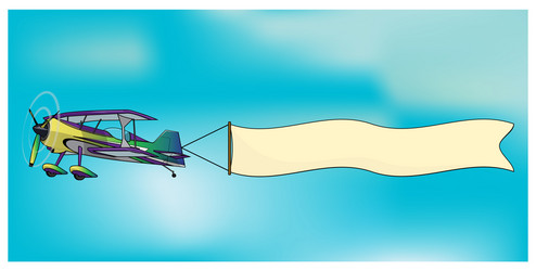 Airplane Pulling Sign Vector Images (over 140)