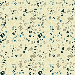 Montreal creative pattern Royalty Free Vector Image