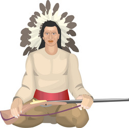 Native American Man Clip Art Vector Images (over 120)