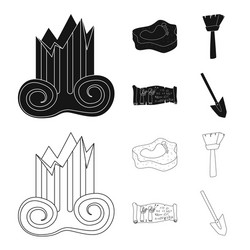Design story and items symbol set Royalty Free Vector Image