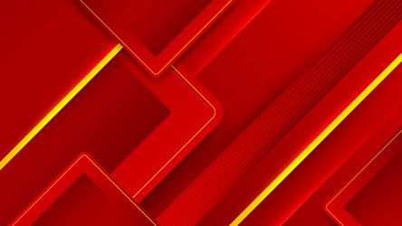 Bright sunny red yellow dynamic abstract Vector Image