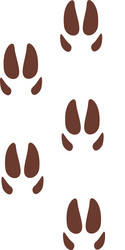 Deer Paw Prints Vector Images (over 850)