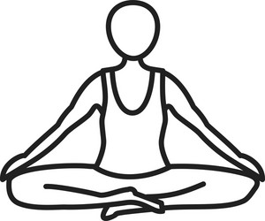 Perfect pose Royalty Free Vector Image - VectorStock