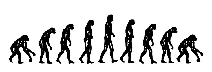 Evolution Drawing Easy