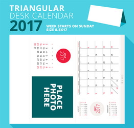 Calendar 2025 template desk design Royalty Free Vector Image