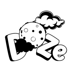 Doze word Royalty Free Vector Image - VectorStock