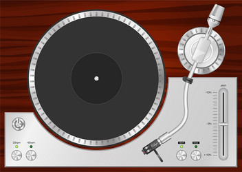 Turntable Royalty Free Vector Image - VectorStock