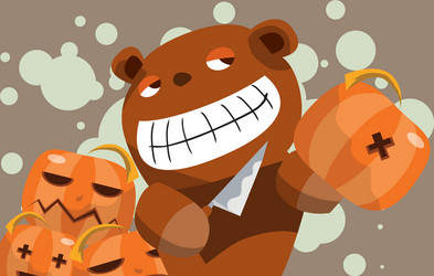 Horror Teddy Vector Images (over 160)