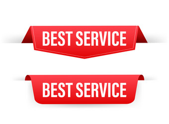 Best service sign premium service label Royalty Free Vector