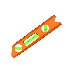 Equipment level tool cartoon Royalty Free Vector Image