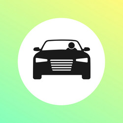 Car circle icon Royalty Free Vector Image - VectorStock