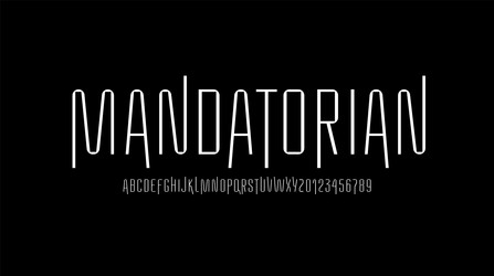 Long Font Vector Images (over 2,800)