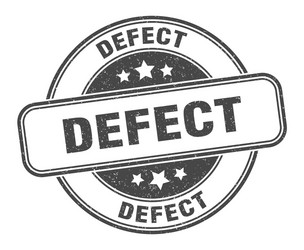 Defect stamp Royalty Free Vector Image - VectorStock