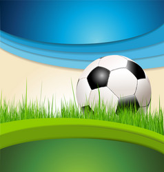 Soccer background concept Royalty Free Vector Image