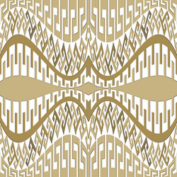 Zigzag seamless pattern greek style Royalty Free Vector