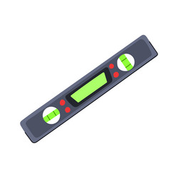 Equipment level tool cartoon Royalty Free Vector Image