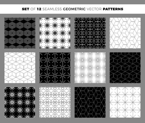 Seamless pattern modern stylish abstract texture Vector Image