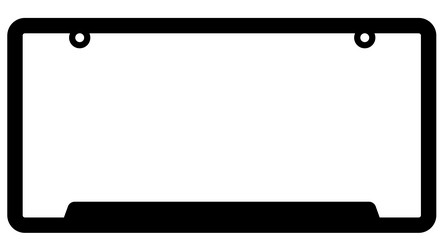 Car Number Plate Template Vector Images (over 170)