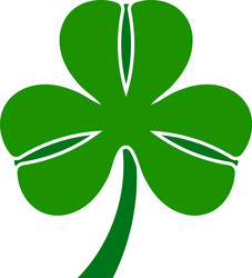 Shamrock icon Royalty Free Vector Image - VectorStock