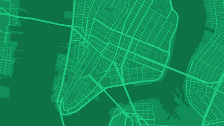 Blue new york city area background map streets Vector Image