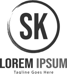 Sk Text Logo Vector Images (over 600)