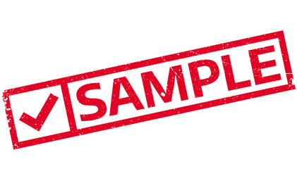 Sample rubber stamp Royalty Free Vector Image - VectorStock