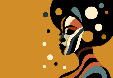 Black history woman Royalty Free Vector Image - VectorStock