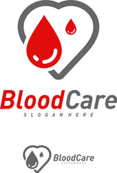 Dialysis or blood circulation logo template Vector Image