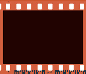 Three photo camera blank frames roll Royalty Free Vector