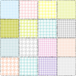 Classic Houndstooth Pattern Royalty Free Vector Image