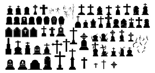 Gravestone Silhouette