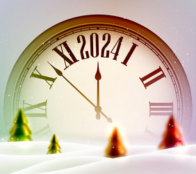 Clock 2024 Vector Images (over 370)