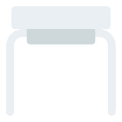 Use of overbed table for keeping essentials Vector Image