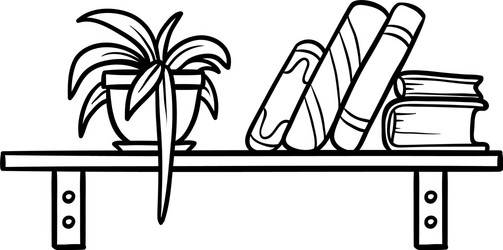 Kids Bookshelf Vector Images (over 1,100)