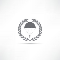 Military icon on white background armed symbol Vector Image