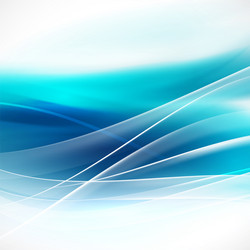 Abstract background with transparent blue wave Vector Image